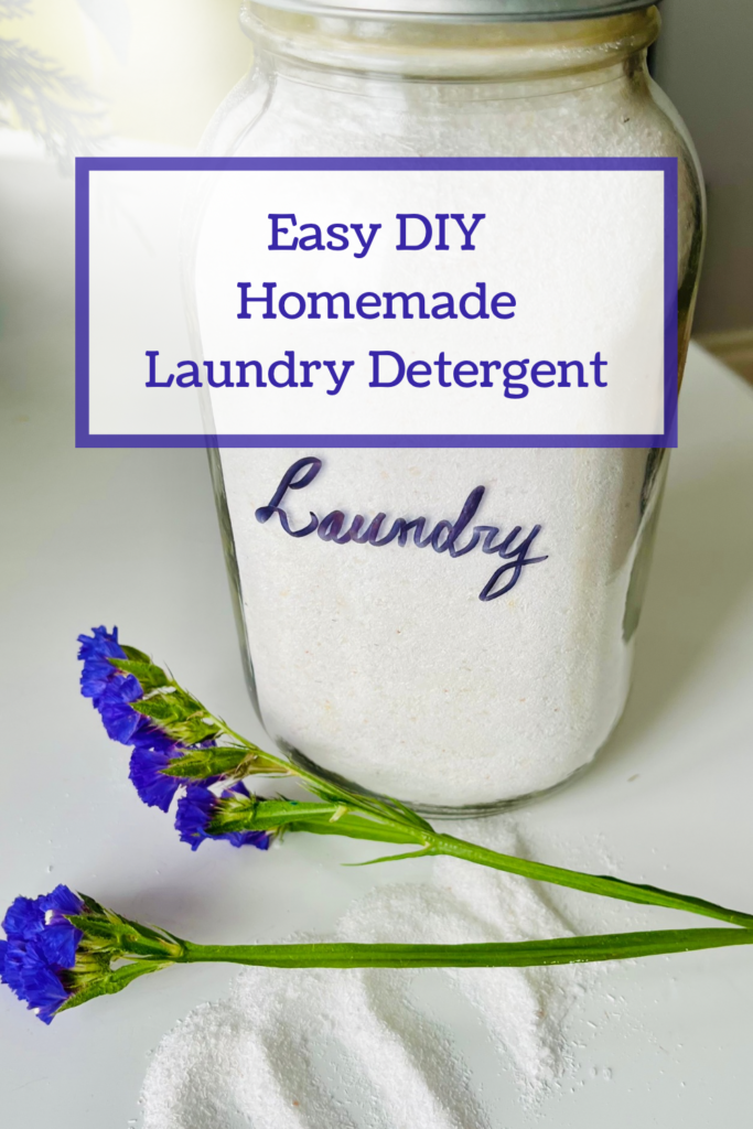 Easy DIY Homemade Laundry Detergent - Whistle's Way